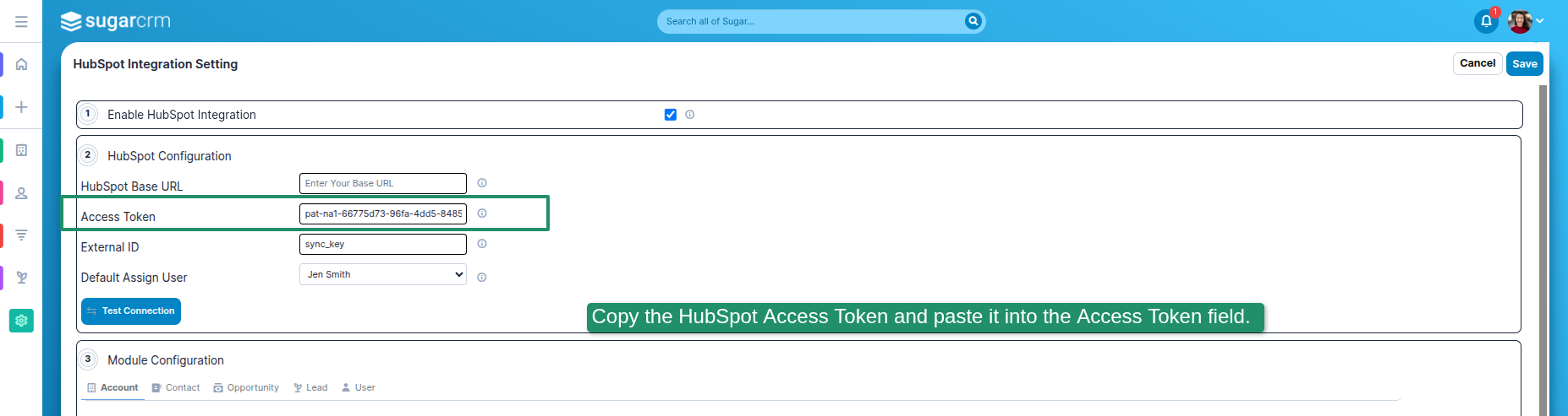 Admin Guide | SugarCRM HubSpot Integration